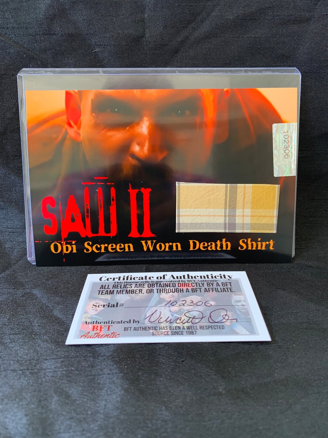 Saw II Screen Worn Obi Shirt Furnace Scene Horror Prop - Etsy
