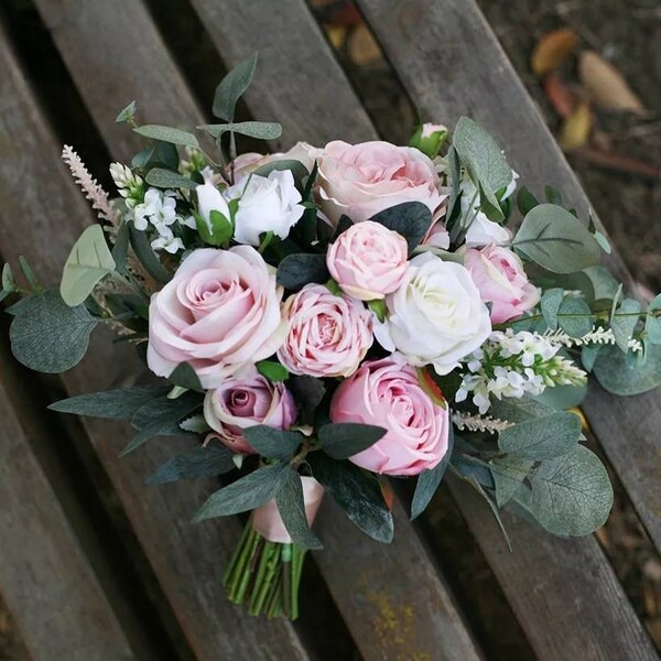 Dusty Pink Rose - Etsy UK