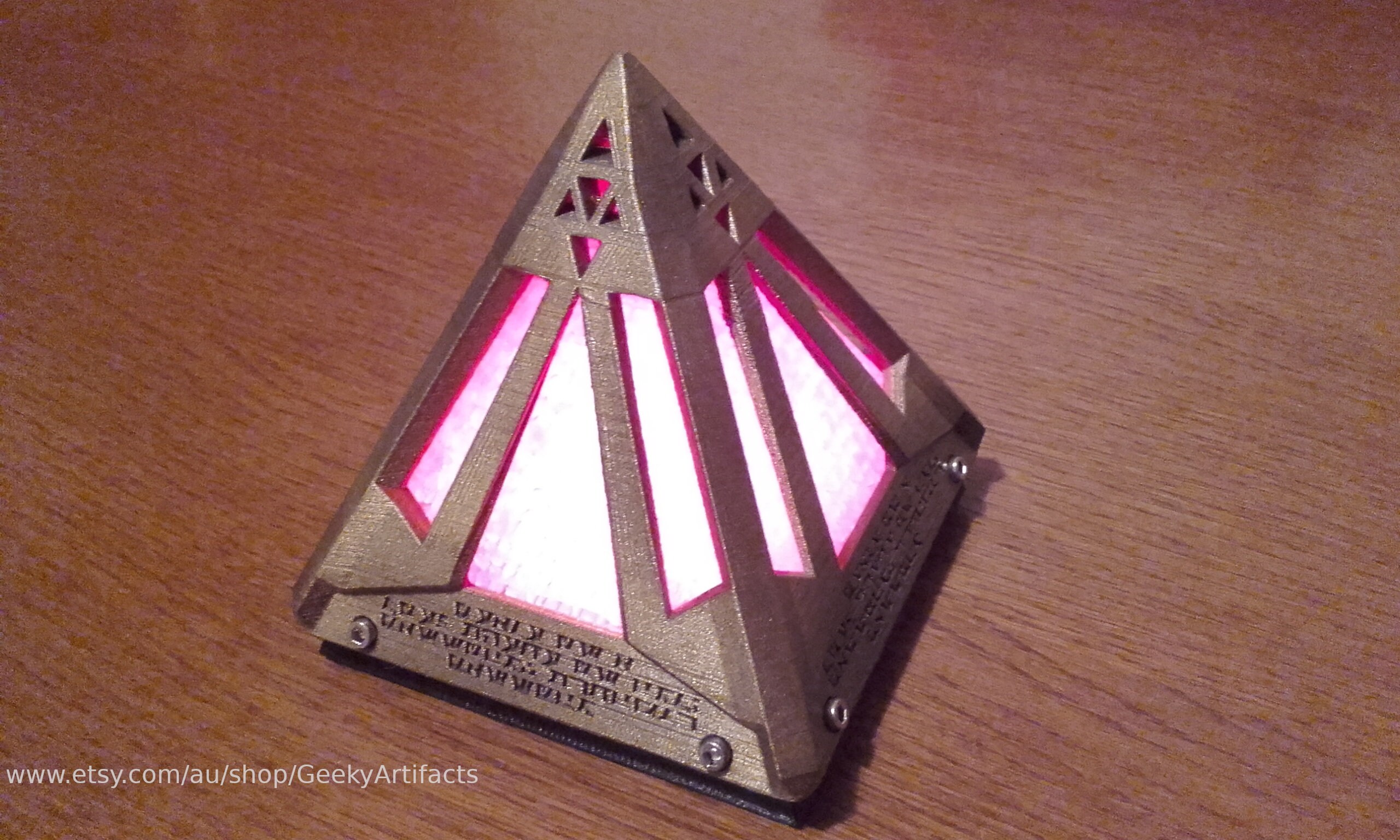 Sith Holocron With RGB Led's & HD Detailing | Etsy