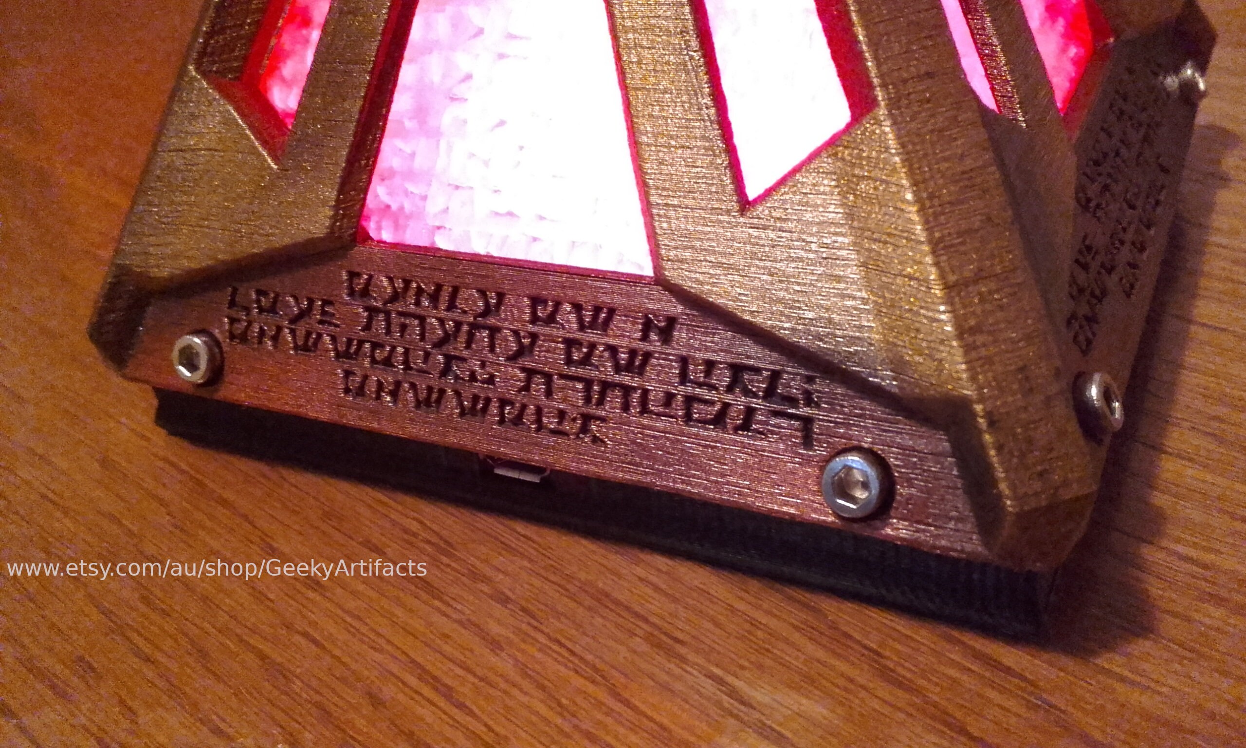 Sith Holocron With RGB Led's & HD Detailing | Etsy