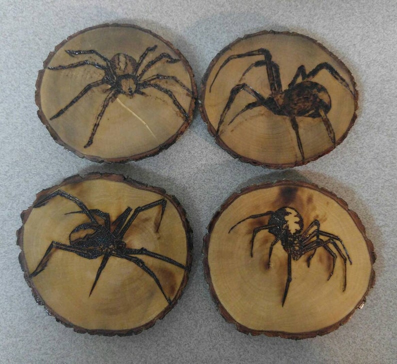 Standard Burn Wooden Coasters - Etsy