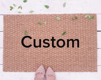Custom doormat | Etsy