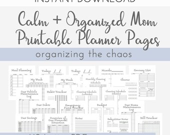 Mom Life Organizer - Etsy