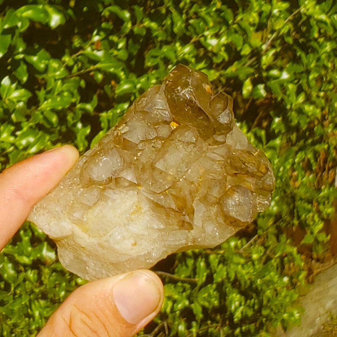 Handheld Elestial Smoky Quartz Crystal - Brazil - 143 Grams - Etsy