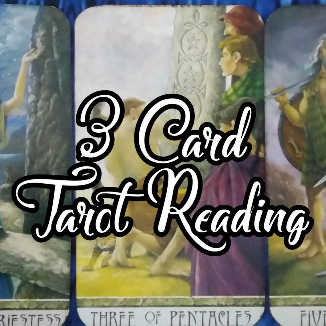 3 Card Tarot Reading - Etsy