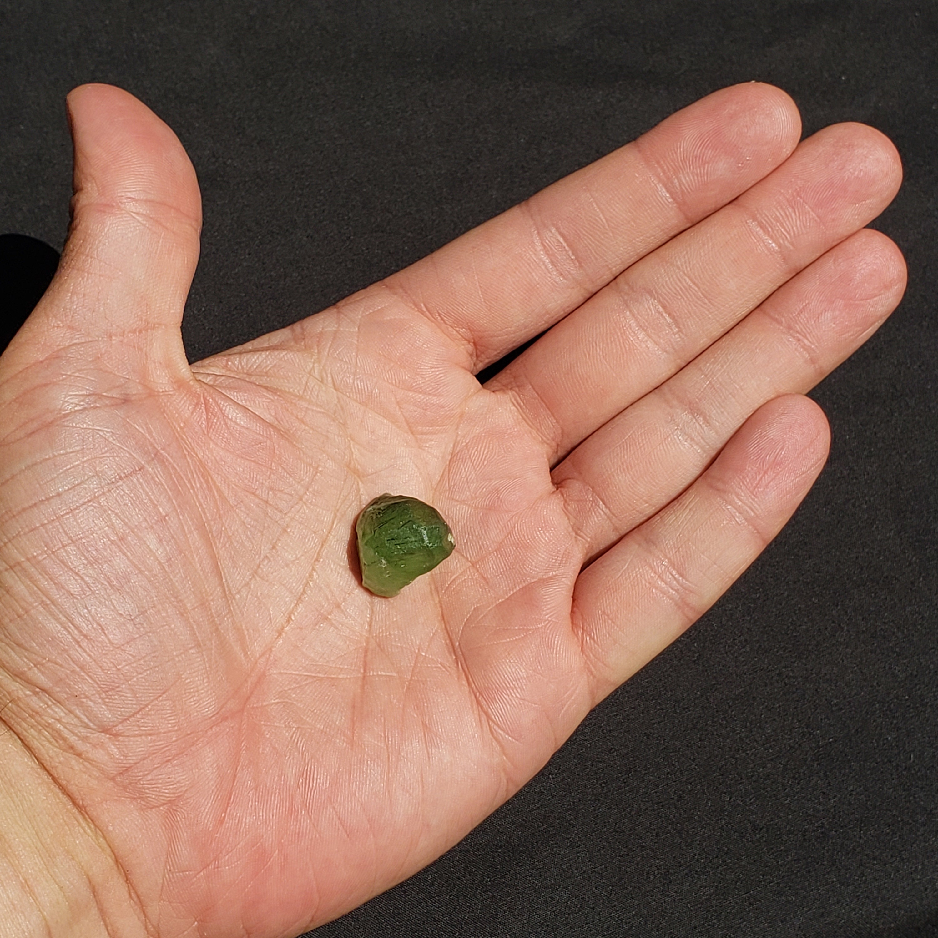 LUDWIGITE Inclusions Rough Peridot Terminated Crystal 6.3 | Etsy