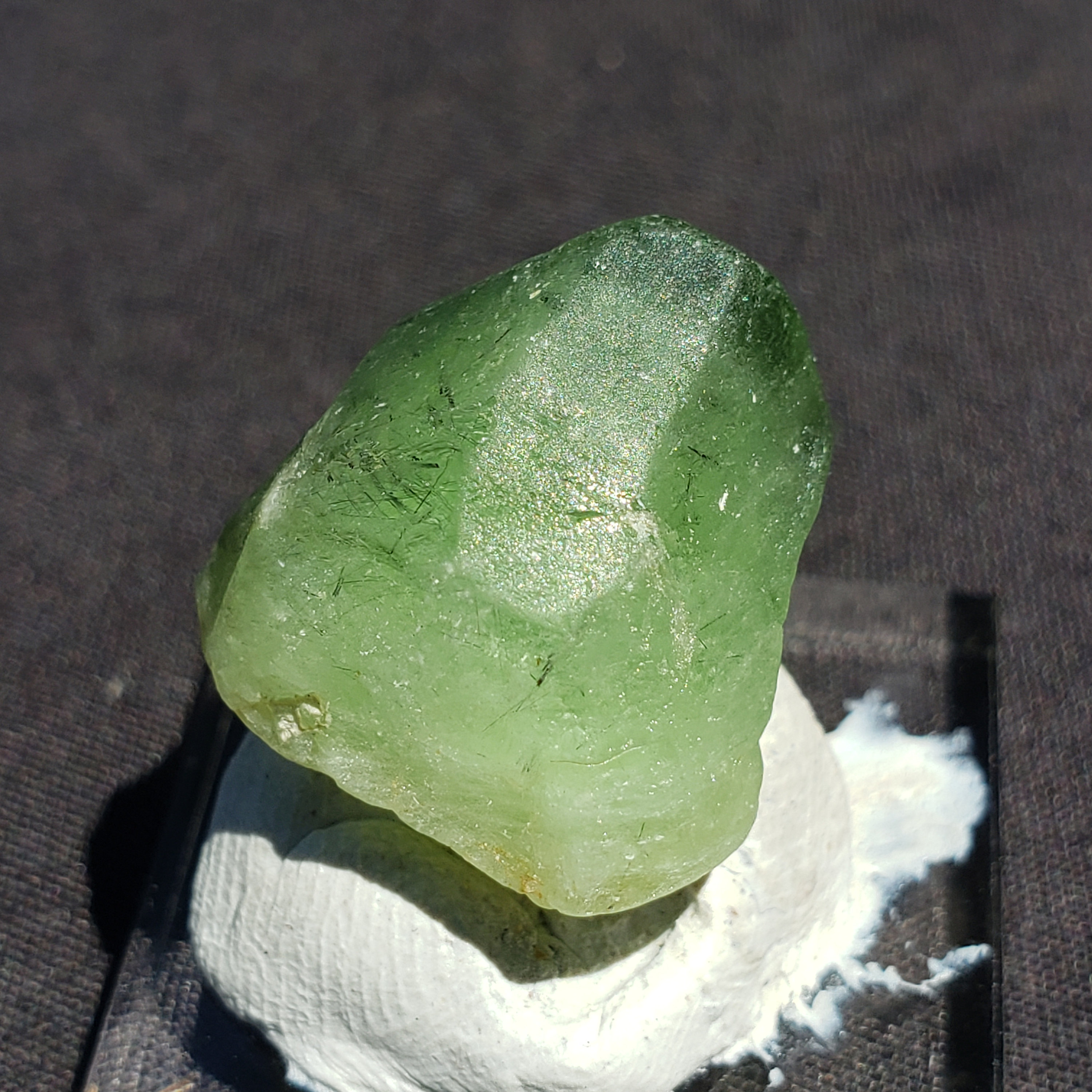 LUDWIGITE Inclusions Rough Peridot Terminated Crystal 6.3 | Etsy