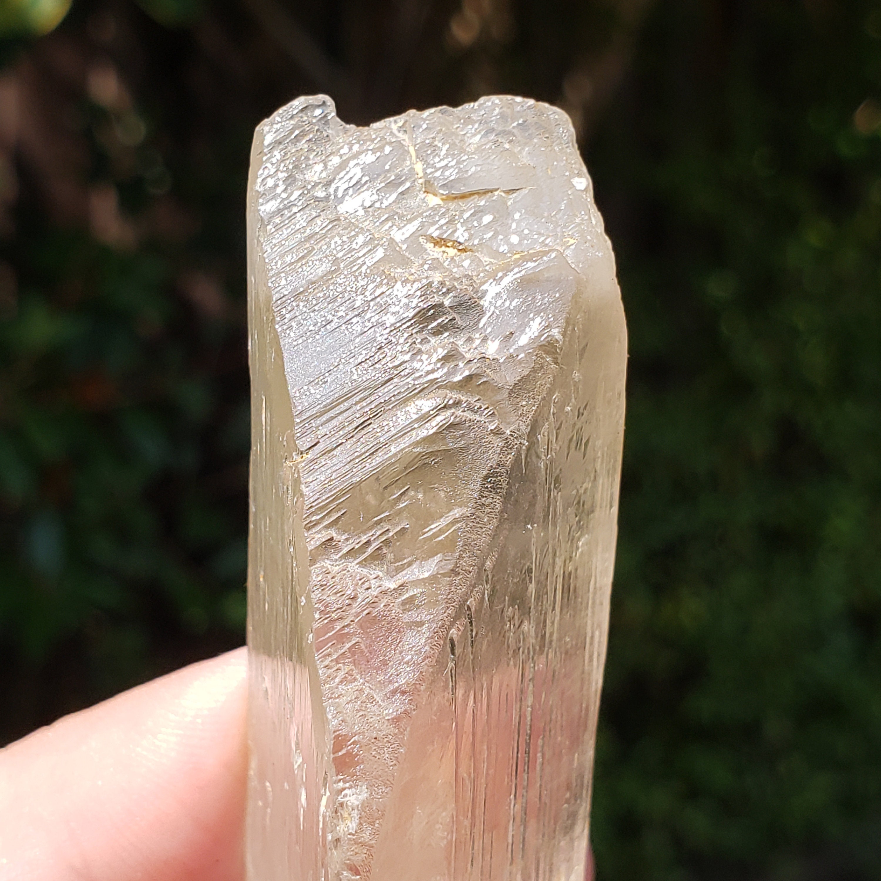 Natural Yellow Hiddenite Crystal Afghanistan 80.4 grams | Etsy