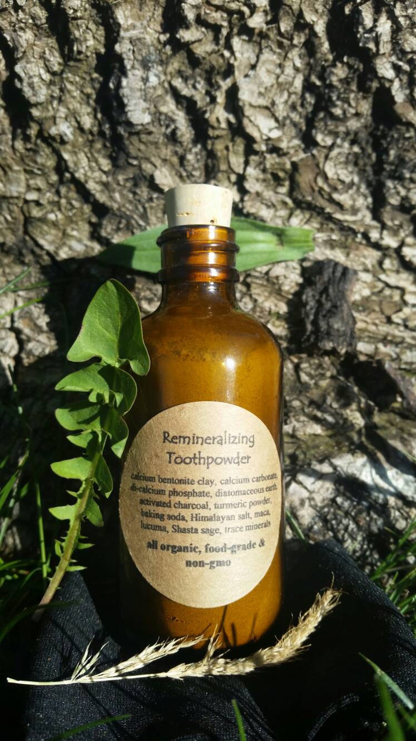 2oz Organic Tooth Care Set Toothpowder & Ozonated Tooth Oil - Etsy