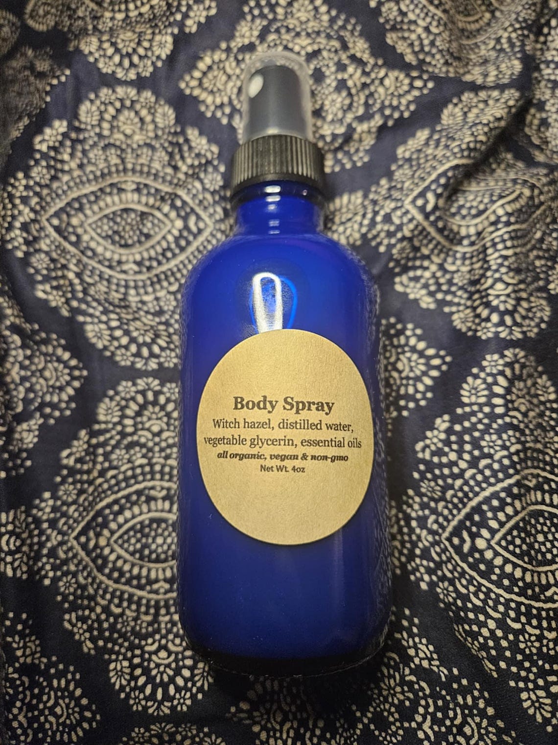 4oz Customized Handcrafted Organic & Vegan Essential Oil Body Spray - Etsy