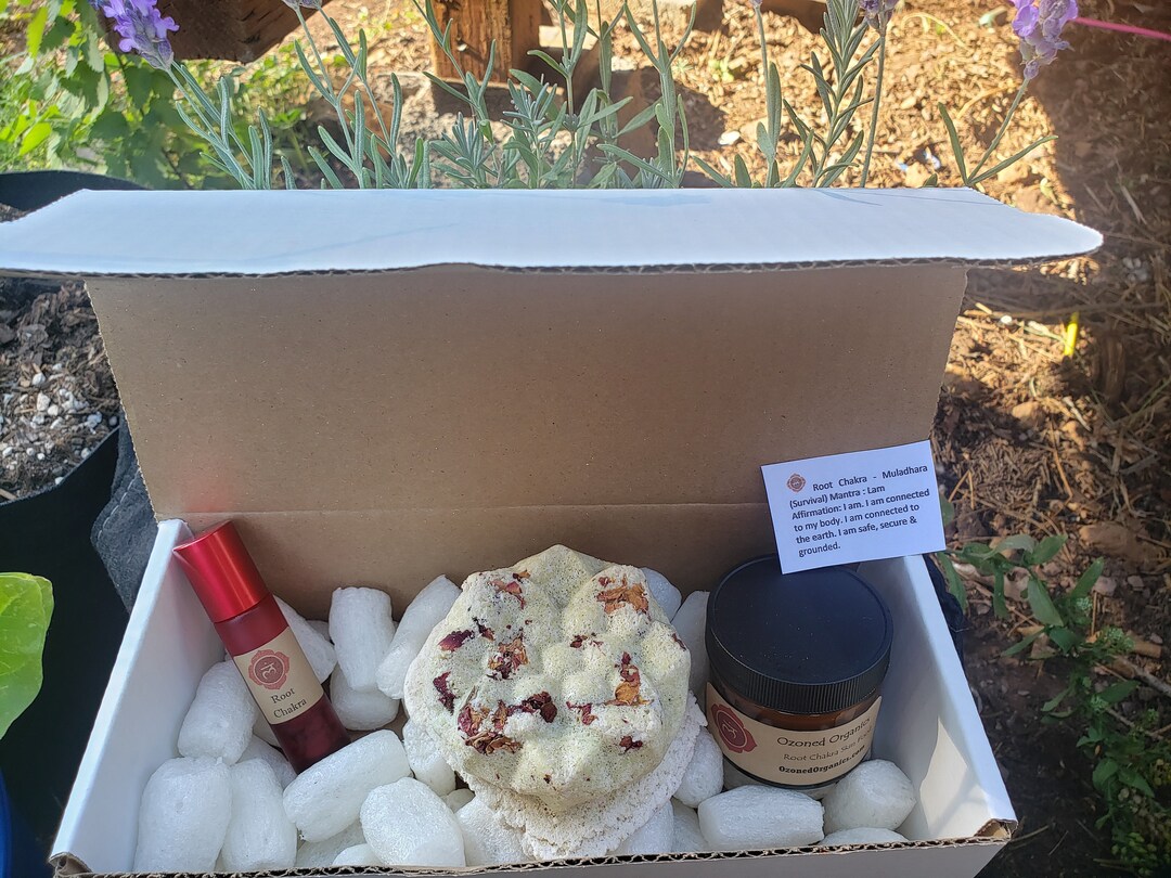 Root, Sacral, Solar Plexus or Heart Chakra Boxes Organic, Vegan, Non ...