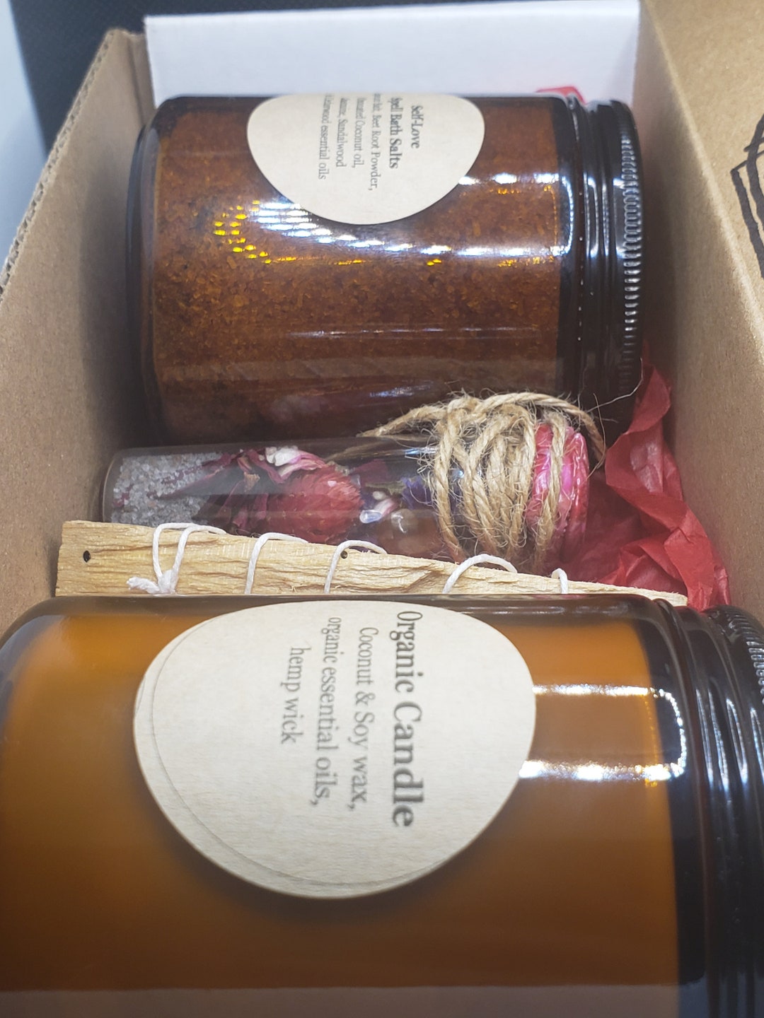 Self-love Box Contains: 4 Items Organic, Vegan, Non-gmo - Etsy