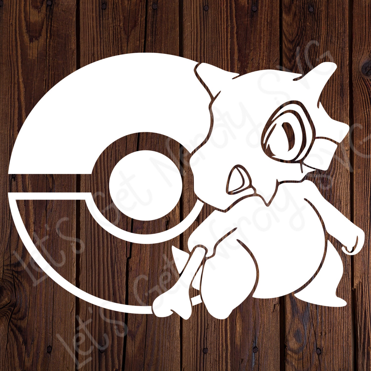 Cubone With Pokeball SVG Pokemon Svg Dxf Pdf Png Jpg - Etsy Canada