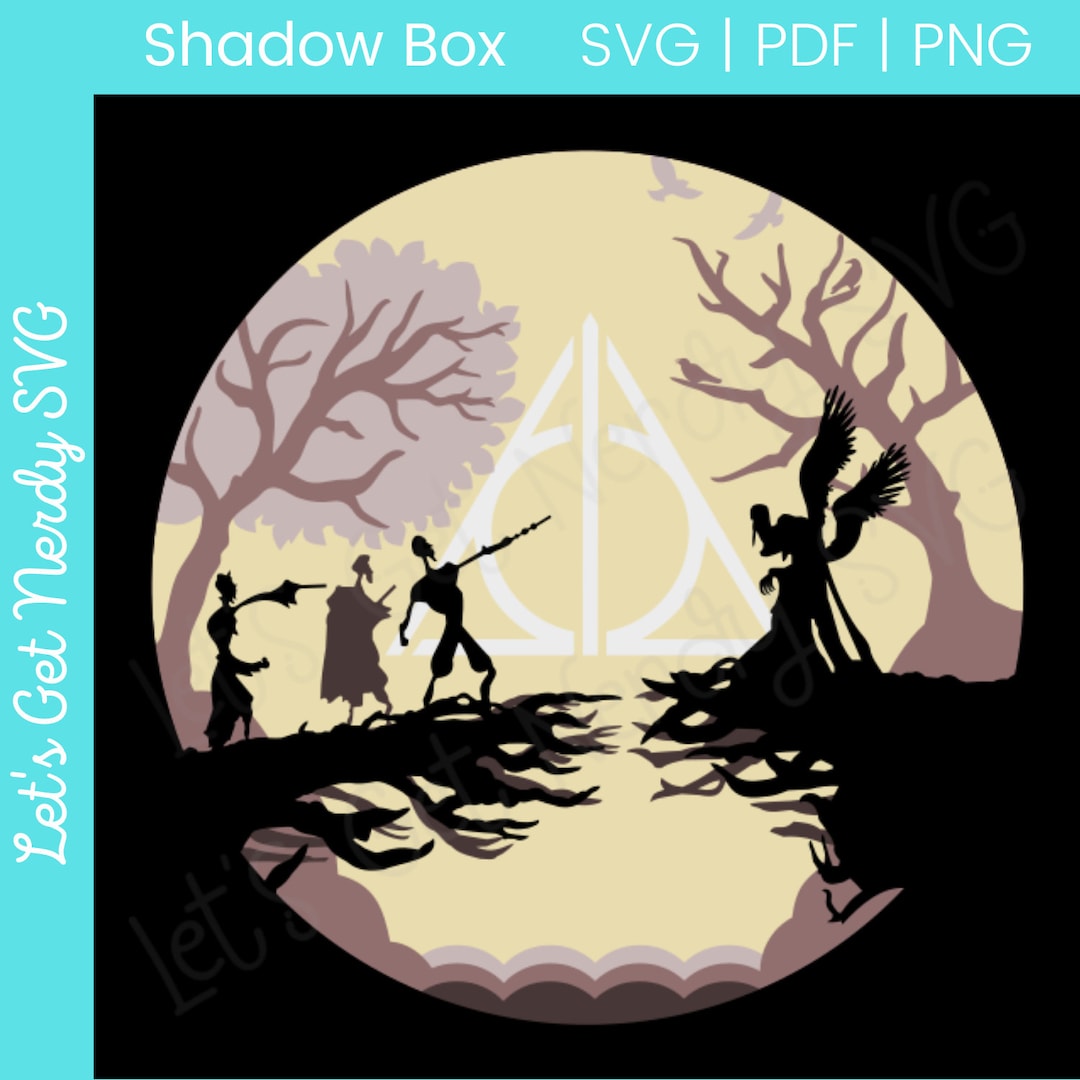 Brothers Meet Death Shadow Box SVG - Digital Download Craft, Svg, Png ...