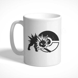 Jolteon With Pokeball SVG - Pokemon Svg, Dxf, Pdf, Png, Jpg Clipart ...