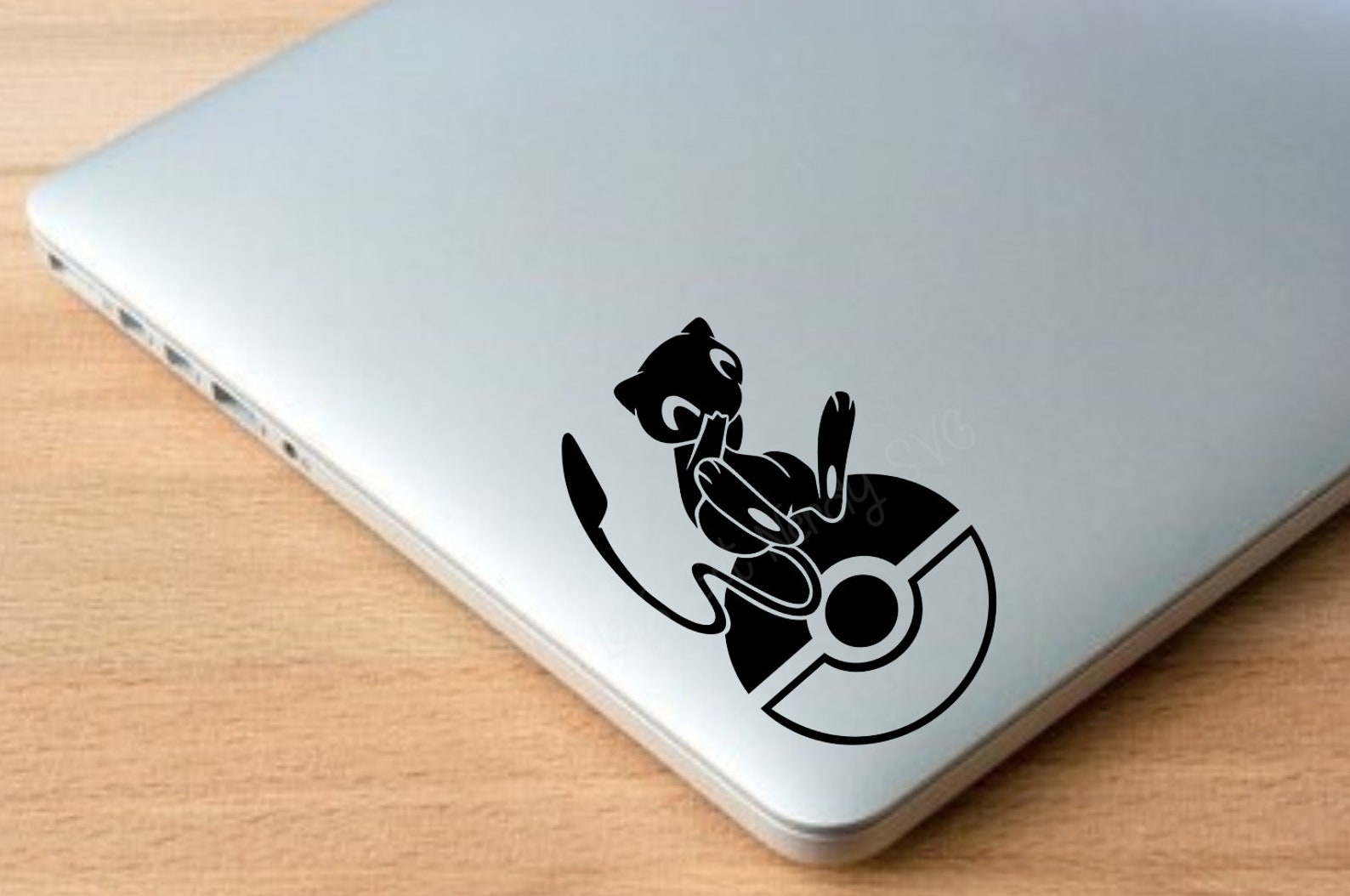 Mew With Pokeball SVG Pokemon Svg, Dxf, Pdf, Png, Jpg Clipart Digital ...