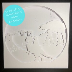 Hoth Shadow Box SVG - Digital Download Craft Svg, Png, Pdf - Star Wars ...