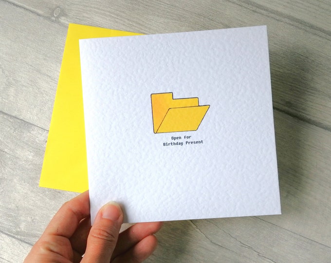 Computer Card, Computer Birthday Card, Funny Card for Dad, Computer ...