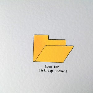 Computer Card, Computer Birthday Card, Funny Card for Dad, Computer ...