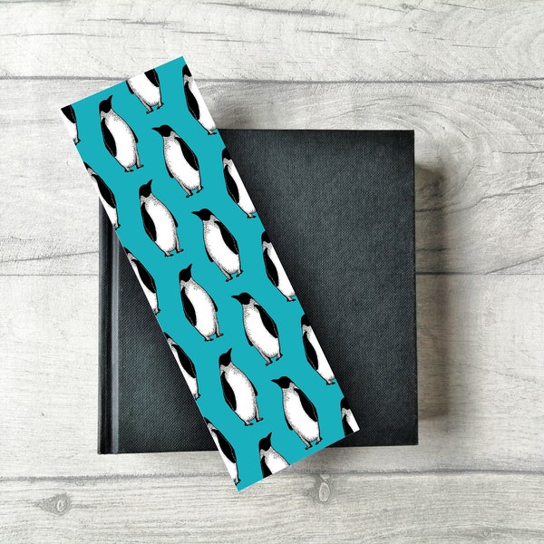 Penguin Bookmark - Etsy UK