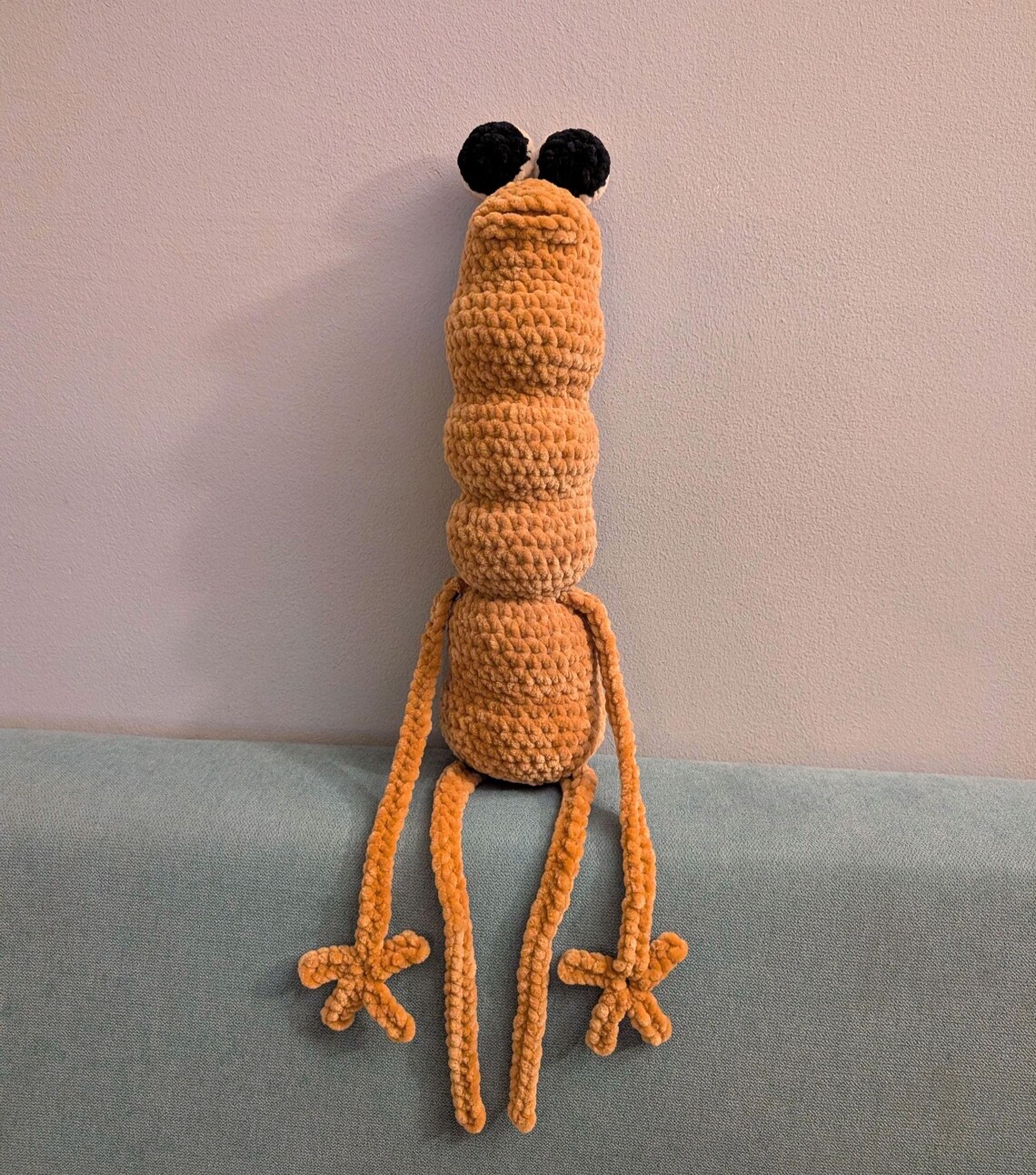 Handmade Crochet VR Chat Marcus the Worm - Made to Order - Etsy