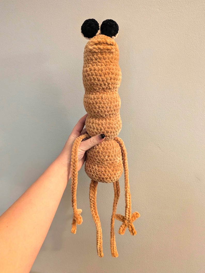 Handmade Crochet VR Chat Marcus the Worm - Made to Order - Etsy