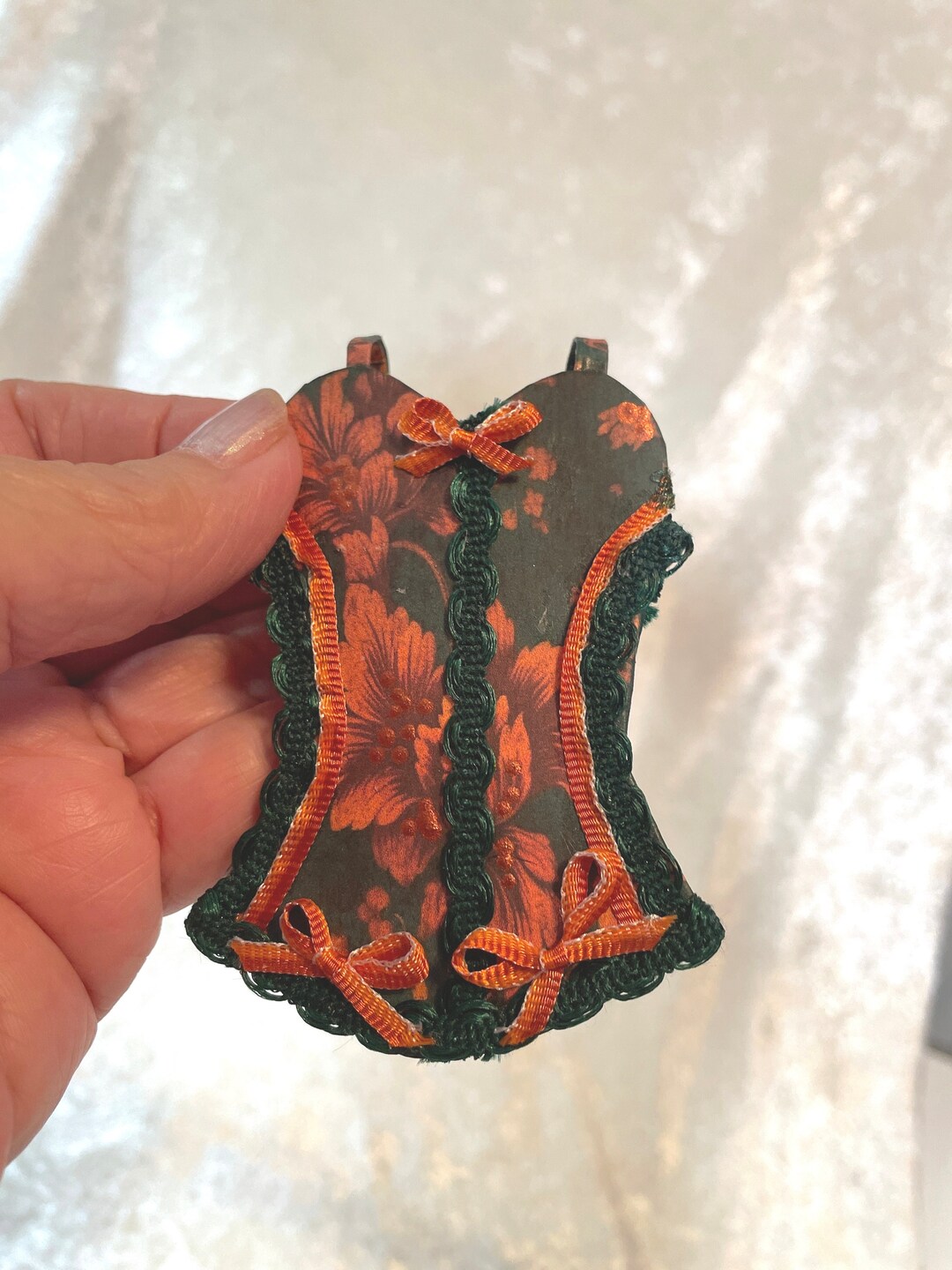 Victorian Miniature Corset Bustier Lady Hunter 583 Bridgerton Inspired ...