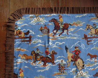 Cowboy Western Flannel - Etsy