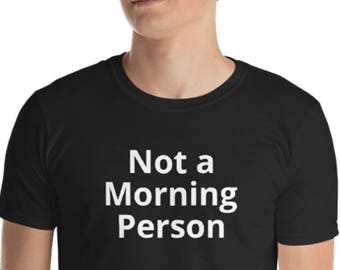 Not morning person | Etsy