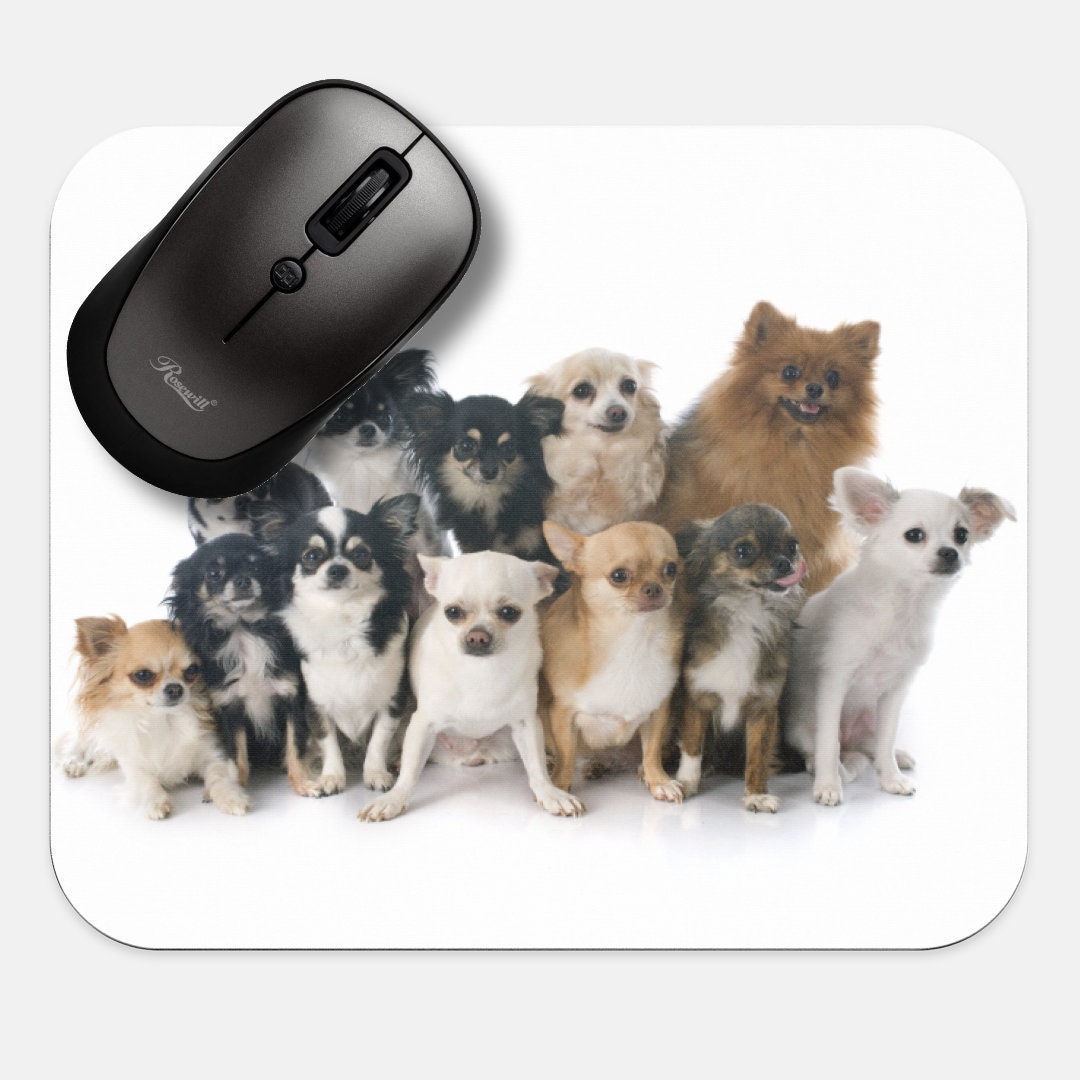 Cute Dogs Mouse Pad, 9"x8" Pet Dog Animal Print Mouse Pad, Tech Desk ...