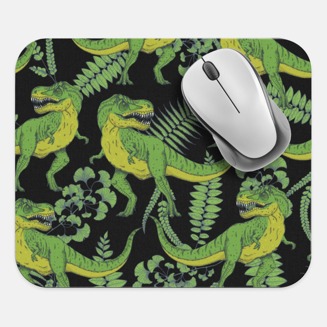 Dinosaur Mouse Pad, 9"x8" Dinosaur Animal Mouse Pad, Tech Desk Office ...