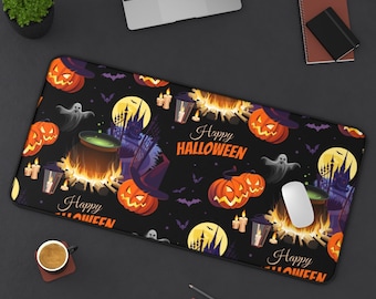 Scary Little Pumpkin Desk Mats Mouse Pad 12x18 Halloween - Etsy