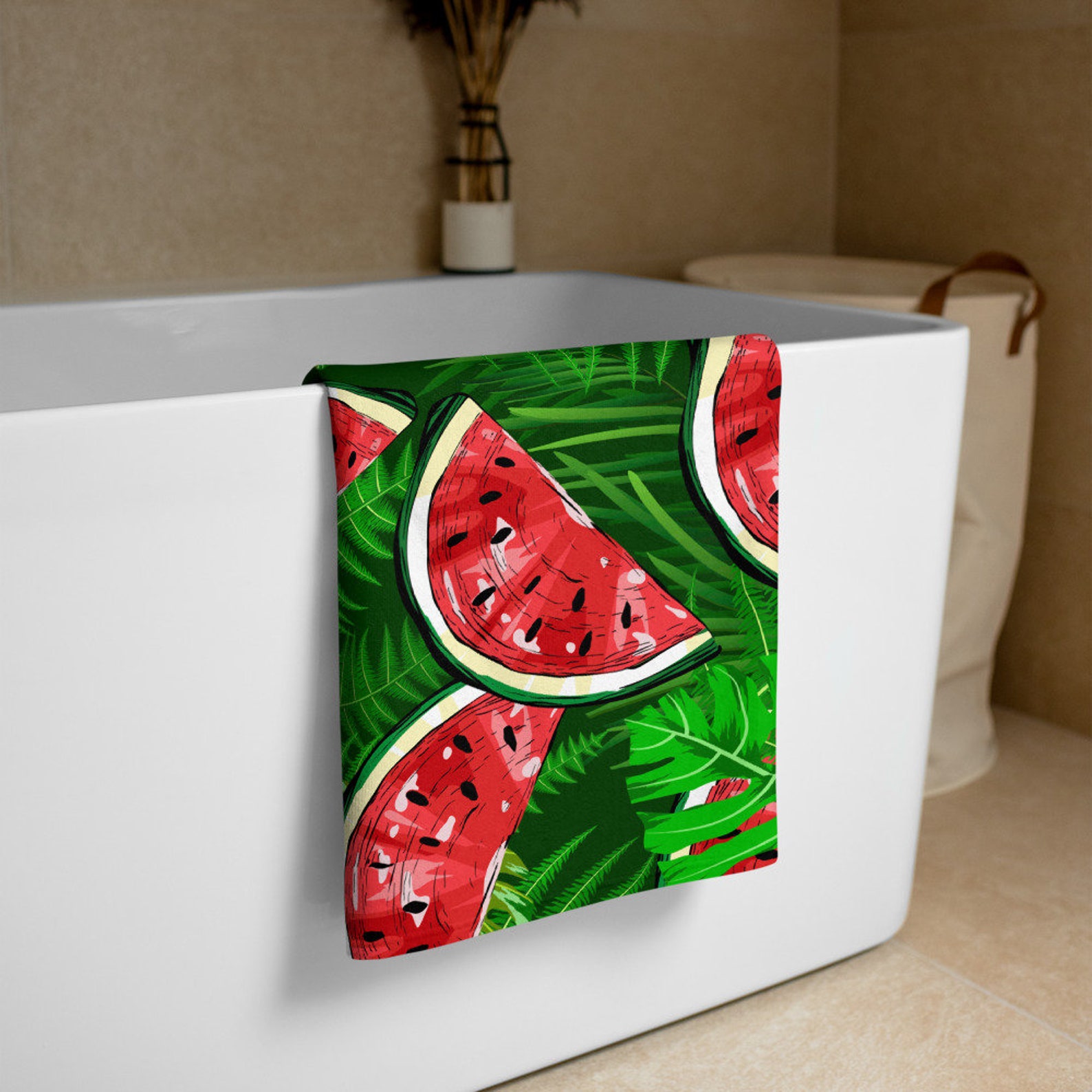 Large Beach Towel 30 X 60 Inch Towel Bath Towel Food Fruit - Etsy