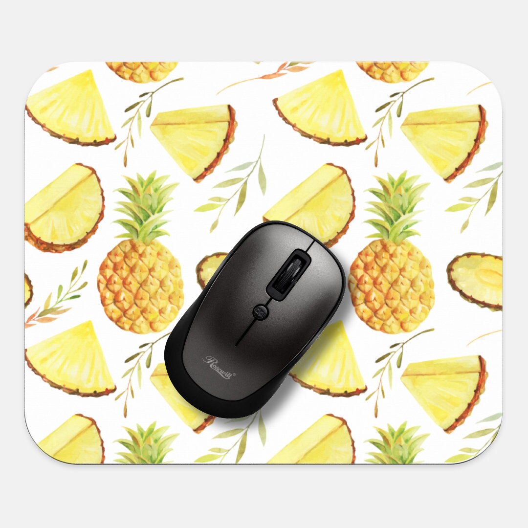 Pineapple Mouse Pad, 9"x8" Tropical Fruit Food Mouse Pad, Tech Desk ...