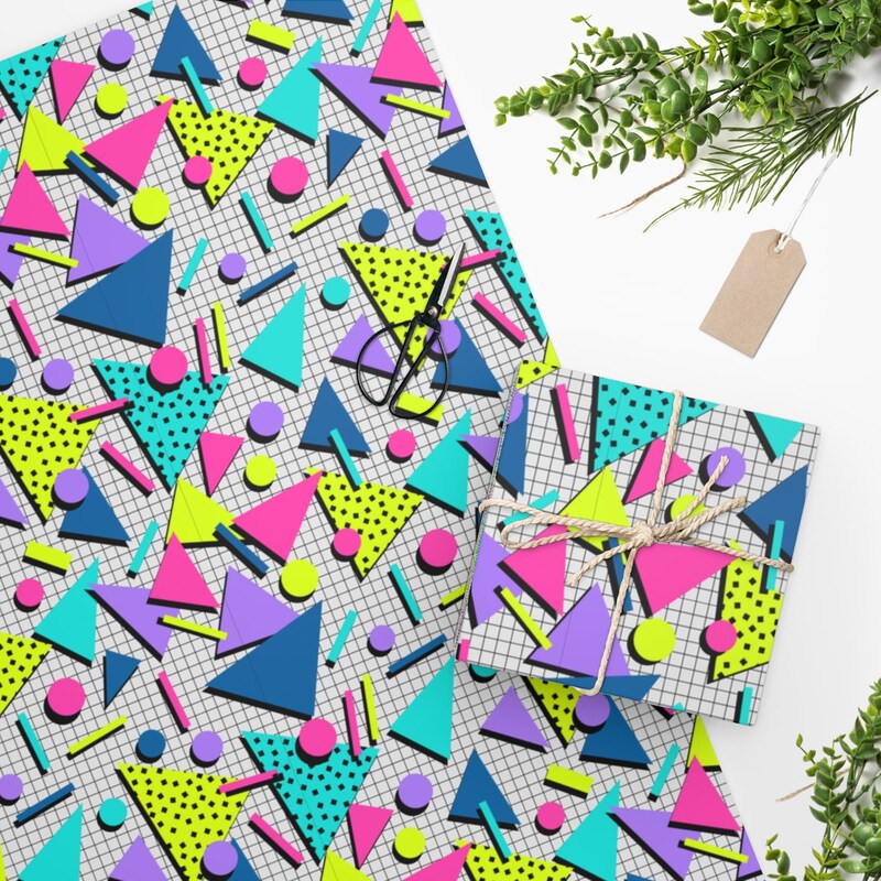Retro Wrapping Paper - Etsy