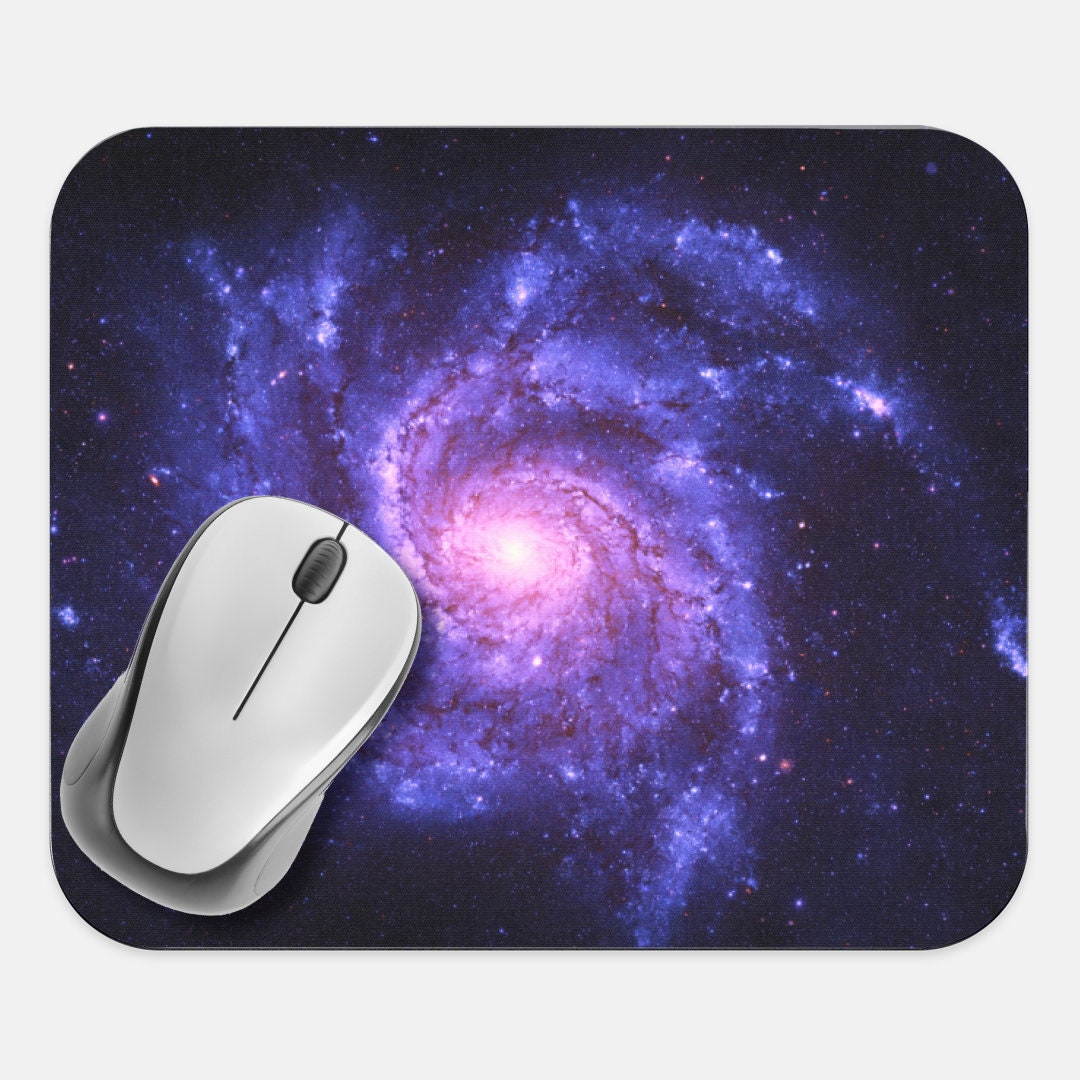 Galaxy Mouse Pad, 9x8 Galaxy Space Stars Mouse Pad, Tech Desk Computer ...