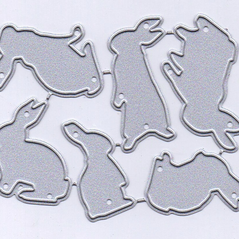 Bunny Die Cut - Etsy