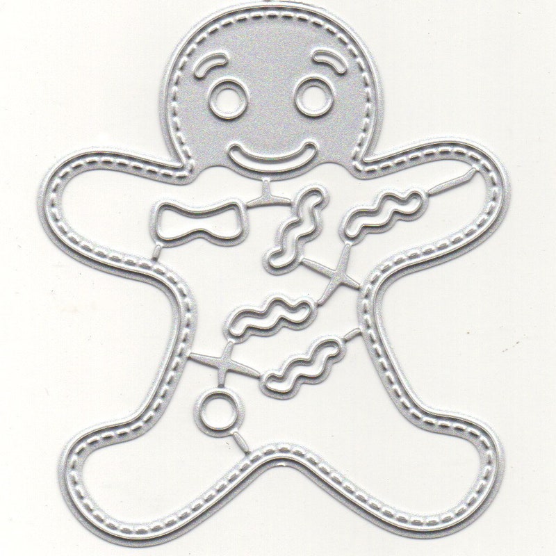 Die Cut Gingerbread - Etsy