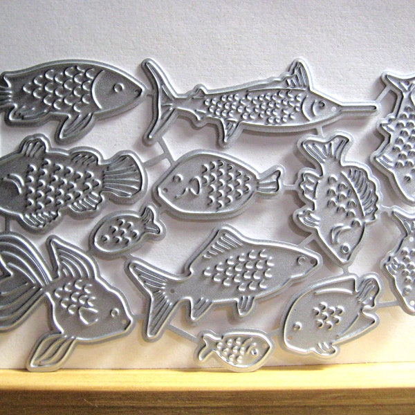 Fish Die Cut - Etsy