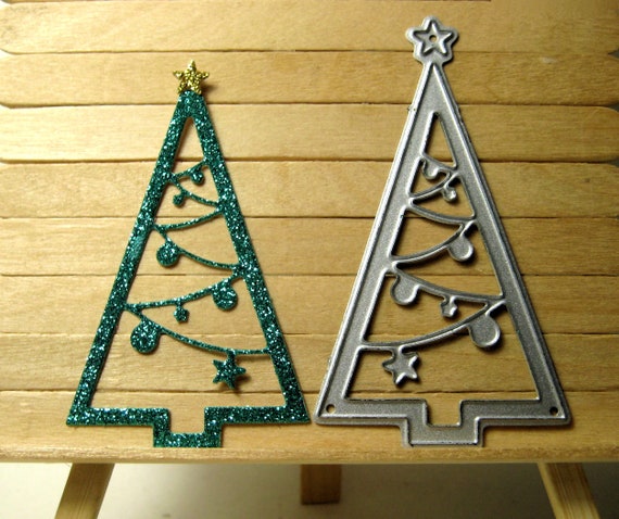 3pc Pine Tree Metal Cutting Die Christmasdie Cuts - Etsy