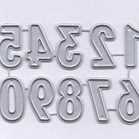 Die Cut Numbers Metal Cutting Dies Cut Die Small Paper Cutter Tool ...