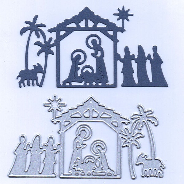 Nativity Die Cut - Etsy