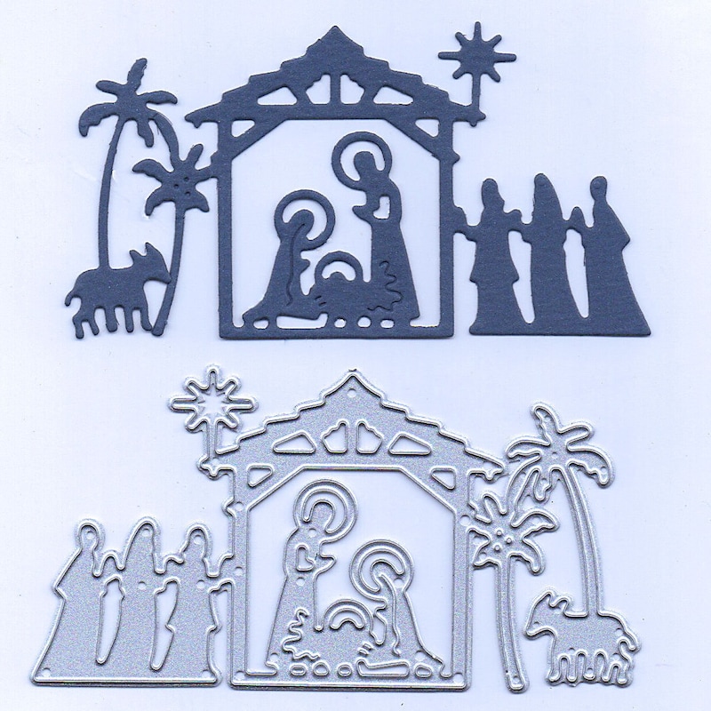 Nativity Die Cut - Etsy