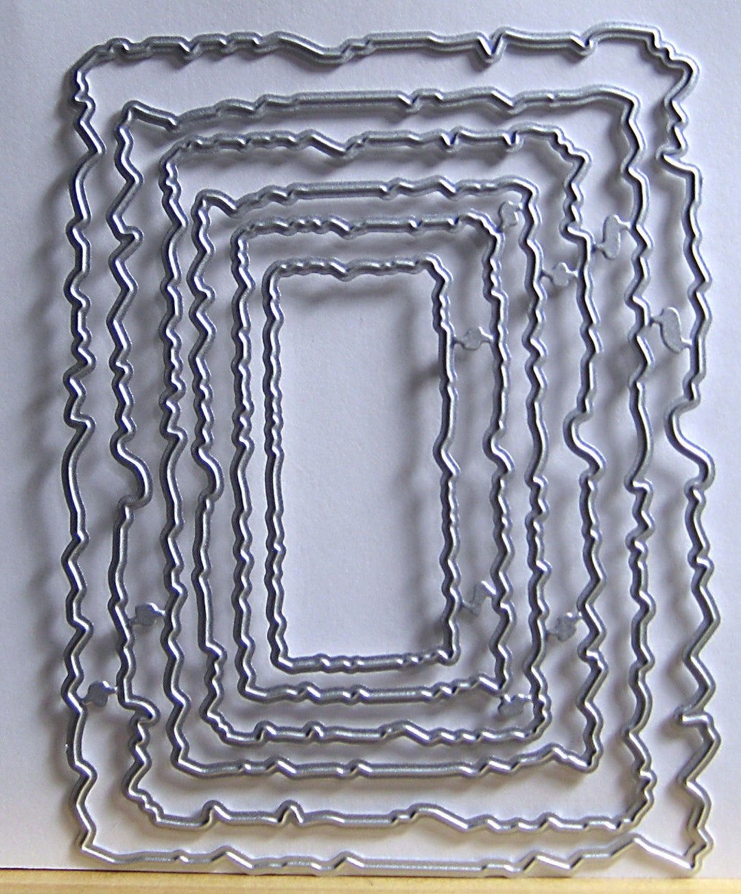 Torn Edge Rectangle Frame Metal Cutting Die Set - Etsy