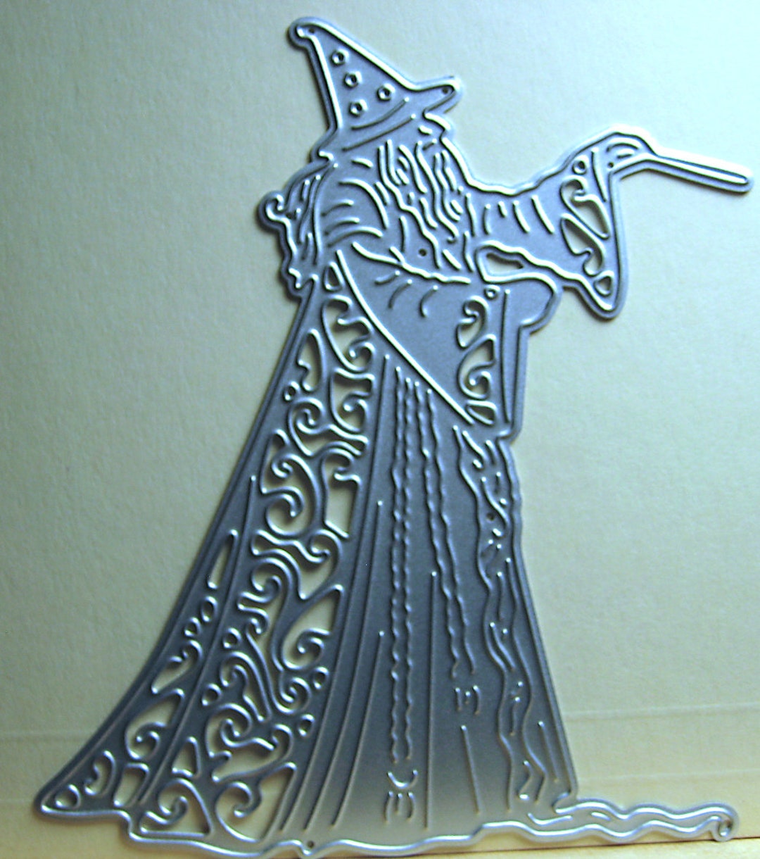 Fancy Wizard Metal Cutting Die Fantasy - Etsy