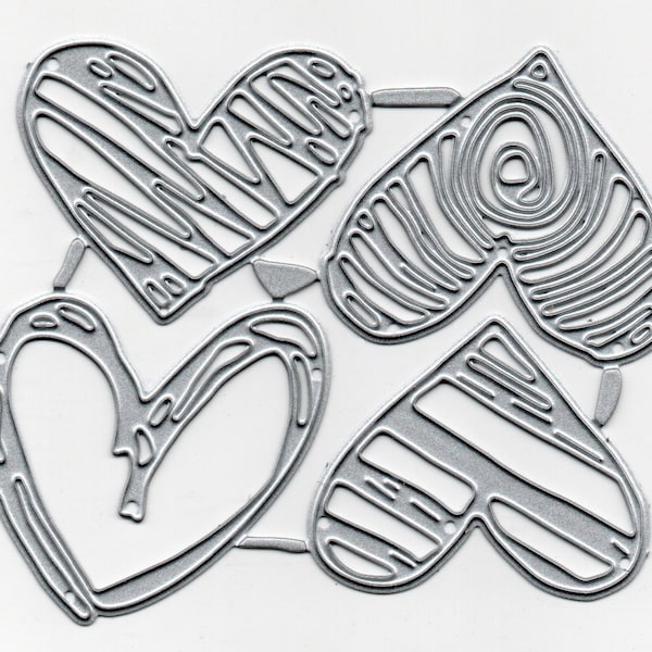 Heart Cutting Dies - Etsy