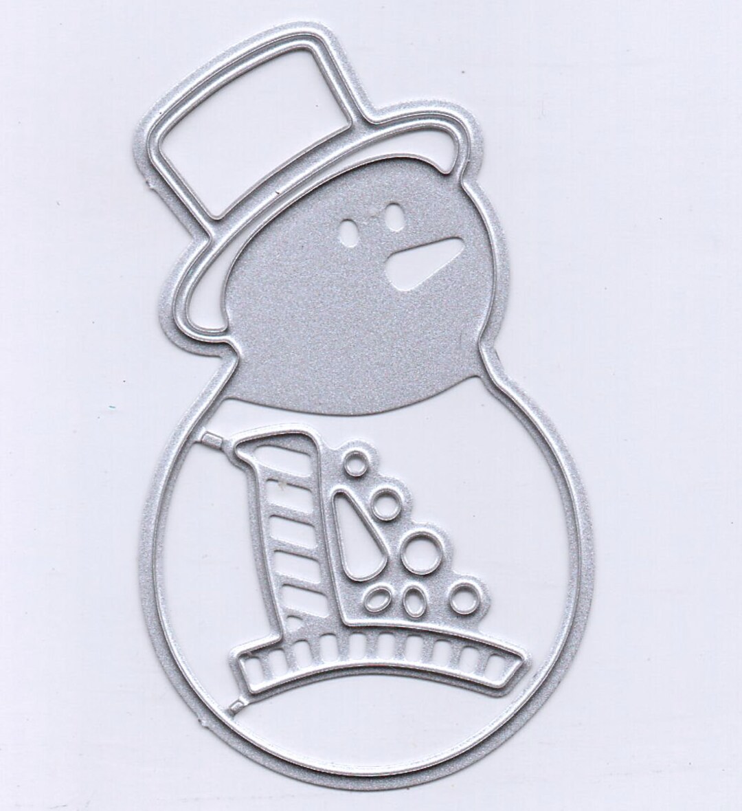 2pc Snowman Metal Cutting Die - Etsy
