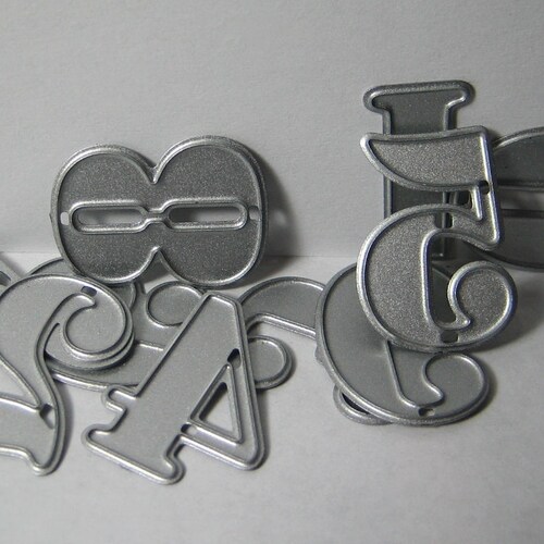 Lace Numbers Metal Die Cutspaper Craft Cutting Dies Stencils - Etsy