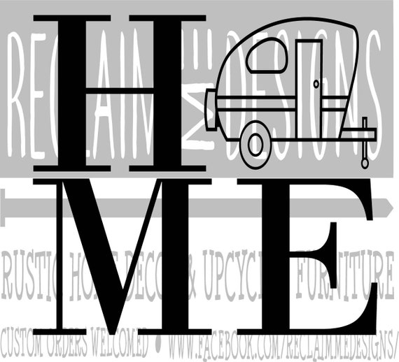 Home Camper SVGPNG and JPEG File - Etsy