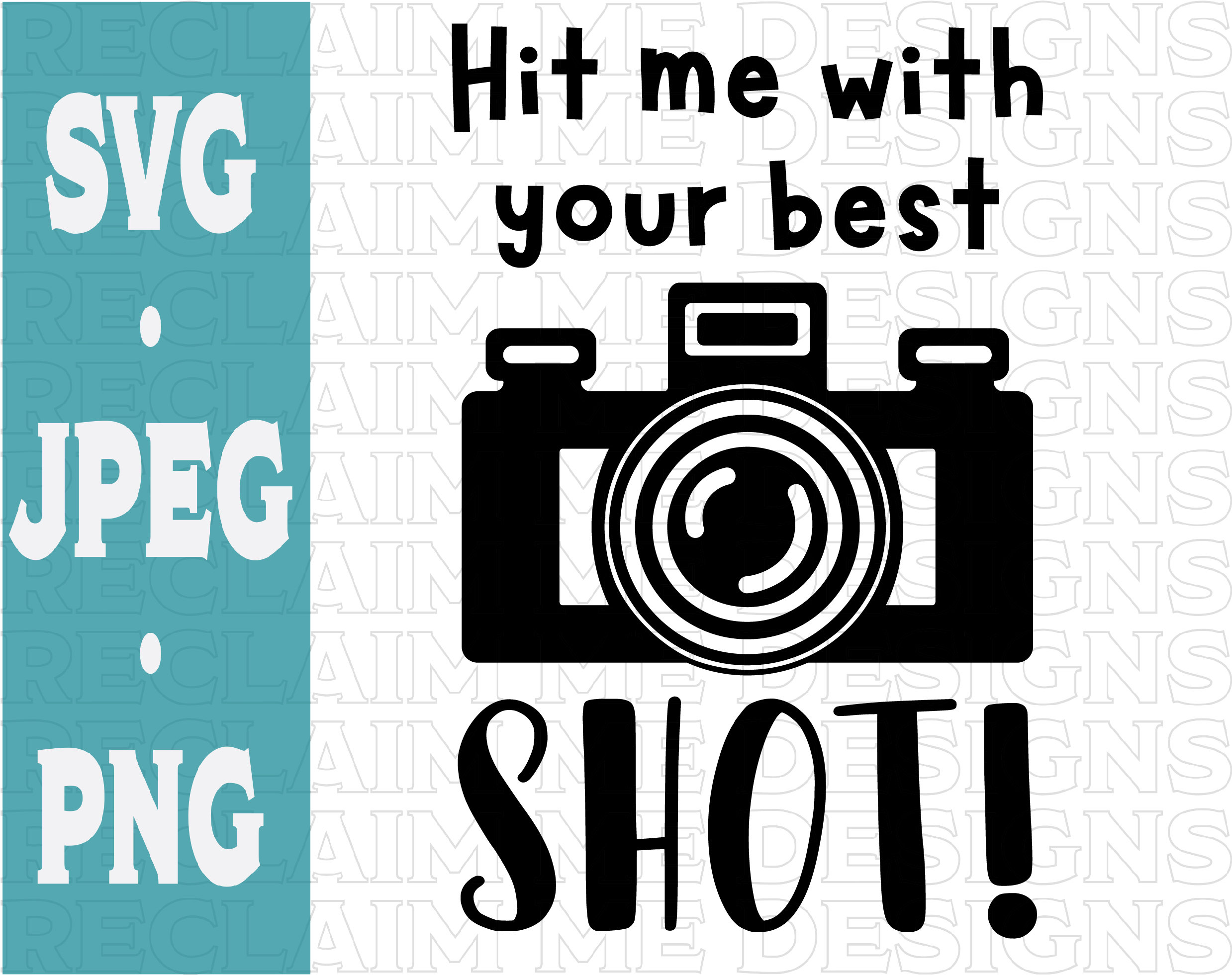 Hit Me With Your Best Shot SVG PNG y JPEG File - Etsy España